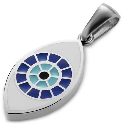 Evil Eye Silver Tone Pendant In Stock Waykins