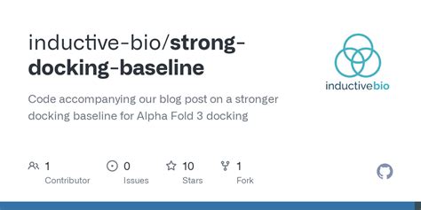 GitHub Inductive Bio Strong Docking Baseline Code Accompanying Our Blog Post On A Stronger