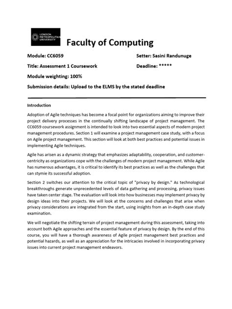 8488 1725788627219 Cc6059 Coursework Assignment Pdf Agile Software