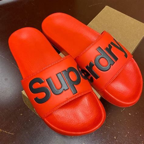 Superdry White Sandals For Men Mercari