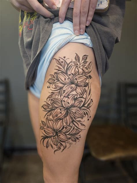 Thigh Tattoo Size