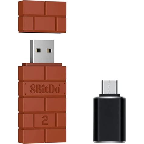 8bitdo Wireless Usb Adapter 2 For Switchswitch2 Windows Mac