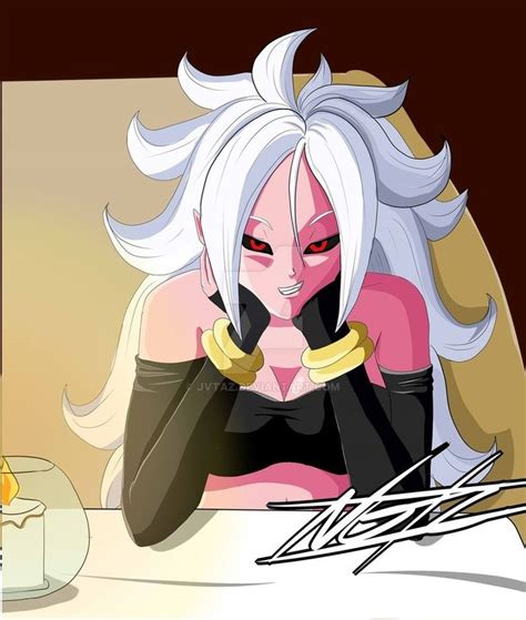 Majin Androide 21 Evil Female Dragon Android 21 Fanart Dragon Ball Super
