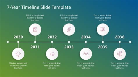 Free Powerpoint Templates Design Com Timeline