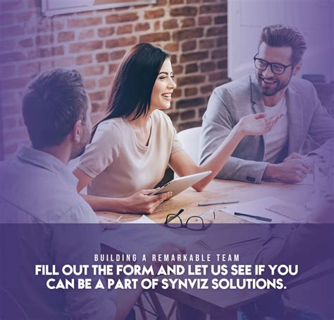 Apply Today Synviz Solutions
