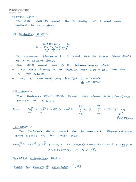 Inductive Effect Pdf