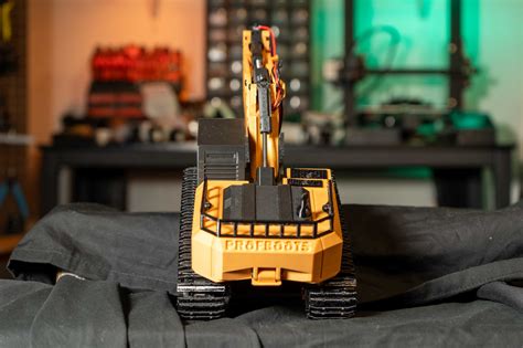 DIY RC Excavator By ProfessorBoots Download Free STL Model Printables Com