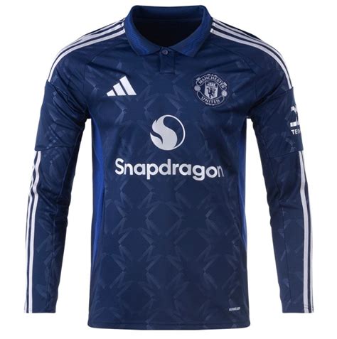 Manchester United 2425 Away Long Sleeve Jersey Jerseymotion