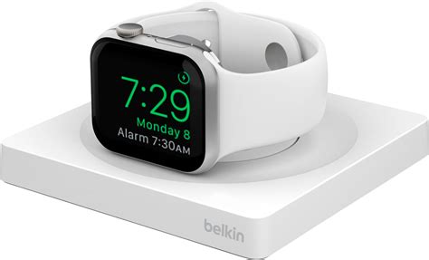 Best Buy Belkin Boostcharge Pro Portable Fast Charger For Apple Watch White Wiz Btwh