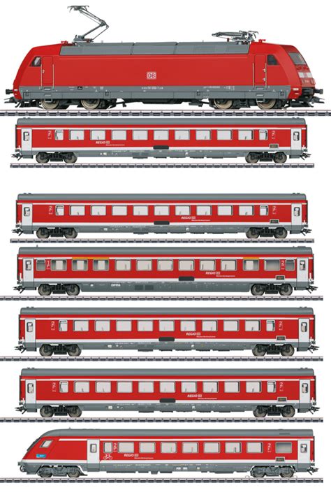 Class 101 Electric Locomotive And Pass Set Depotmarklin