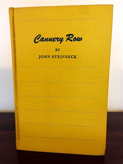 Cannery Row By John Steinbeck First Edition Second Issue ©1945 Etsy
