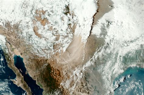 Massive Dust Storm Blows Through The Southwestern U S
