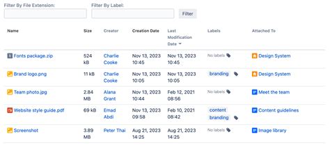 manage files confluence data center and server 8 8 atlassian
