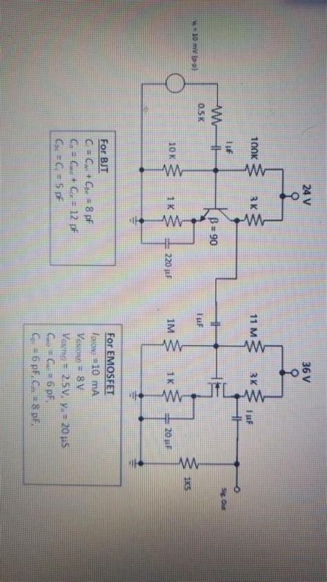 Solved Homework Q Determine The Following Parameters For Chegg
