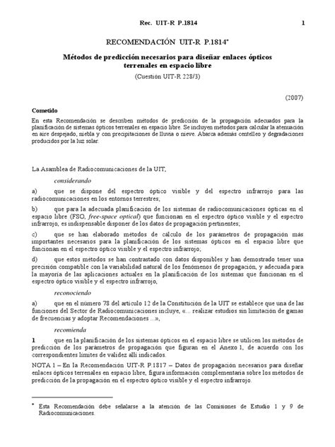 R Rec P1814 0 200708 Ipdf S Pdf Óptica Niebla
