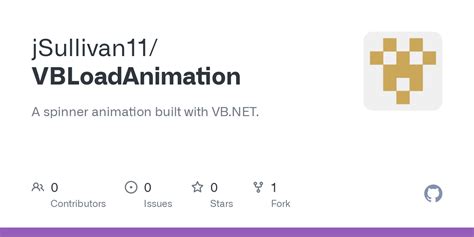Github Jsullivan11vbloadanimation A Spinner Animation Built With Vb