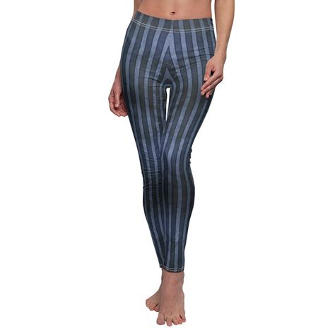 Striped Leggings Etsy