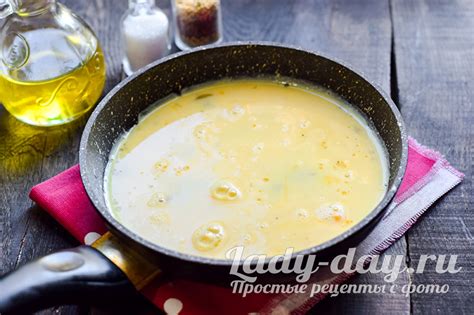Пышный омлет как в детском саду на сковороде Простые рецепты с фото