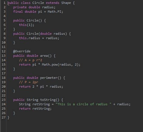 Solved Extend The Shapejava Class To Create A New Shape