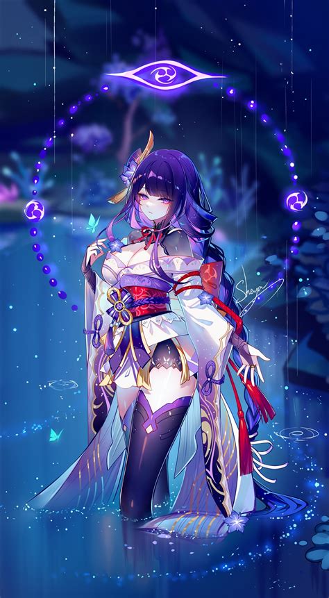 Raiden Shogun By Sheya Genshin Impact Rawenime