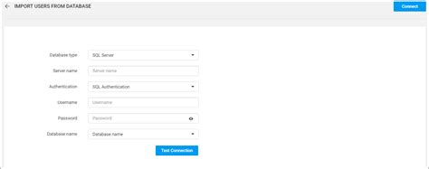 Import Users From Database In The Syncfusion User Management Server