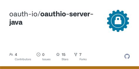 GitHub Oauth Io Oauthio Server Java