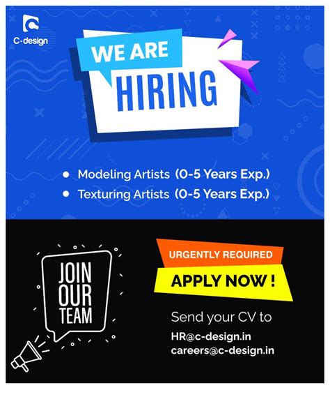 C Design Pvt Ltd On Linkedin 3dmodeling Texturing Design Hiring Careers
