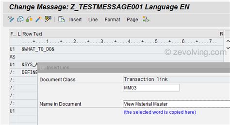 ABAP Overcome Long Text Links Handling Using Custom Class