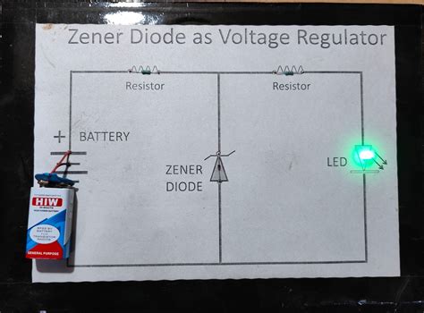Zener Diode As Voltage Regulator Computronics Lab