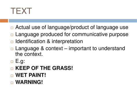 Ppt Written Discourse Powerpoint Presentation Free Download Id1042940