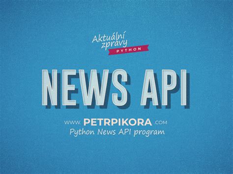 Python News API Program PetrPikora Com