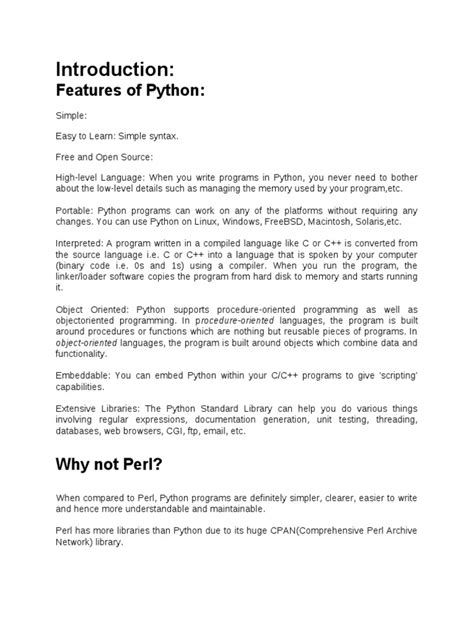 Python Programming Essentials Guide Pdf Parameter Computer Programming Control Flow