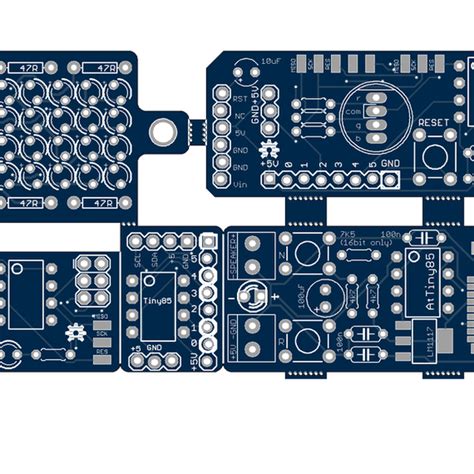 Best PCB Collection For Begin With AtTiny Hackaday Io