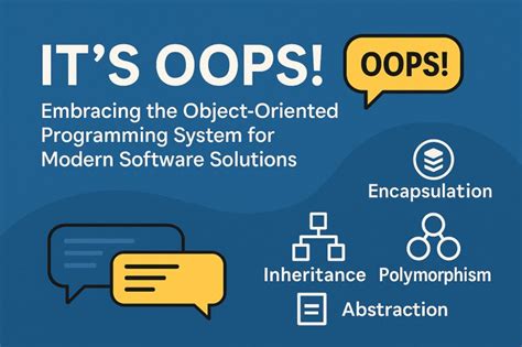 objectorientedprogramming oop softwaredevelopment techinnovation