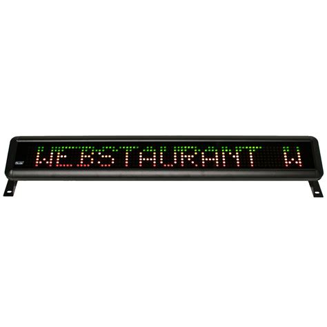 Scrolling LED Sign TruColor II Programmable Scrolling Color LED Sign