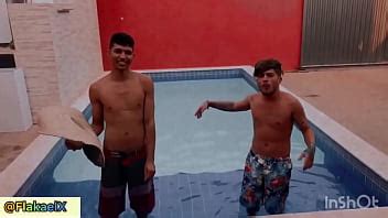 Renan Martins Pantaneiro Pulando Comigo Na Piscina Da Produtora Pjtx Xvideos Com