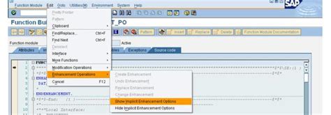 Beginners Journey Into Enhancement Framework Sap Community