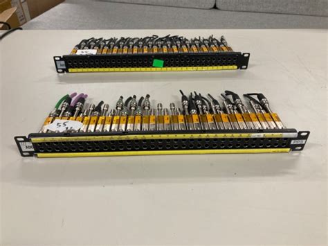 Adc Patch Panel X 2 Ei Pohjahintaa Ps Auction We Value The Future Largest In Net Auctions