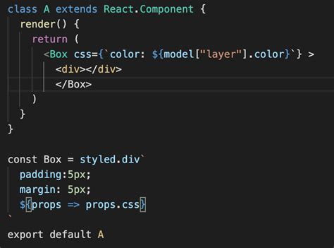 0027 Version Syntax Highlighting Bug With Template Literals · Issue 200 · Styled Components