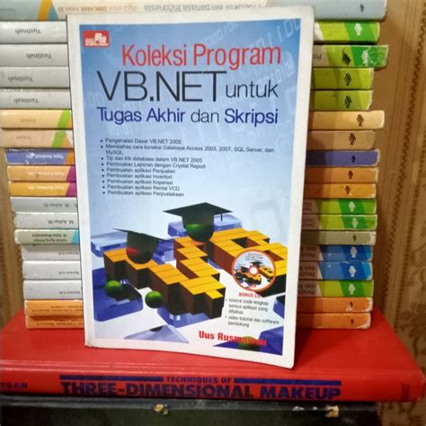 Jual ORI BUKU KOLEKSI PROGRAM VB NET UNTUK TUGAS AKHIR DAN SKRIPSI TANPA CD Shopee Indonesia