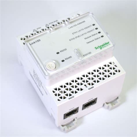 Schneider Electric Egx150 Link150 2 Port 24vdc Poe 15w Ethernet Gateway