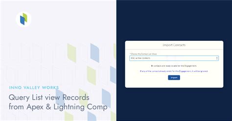 Query List View Records From Apex Lightning Comp