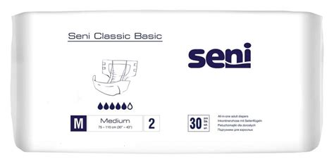 Seni Classic Basic Medium 75 110 Cm Windelslips M 30 Windeln 13335860