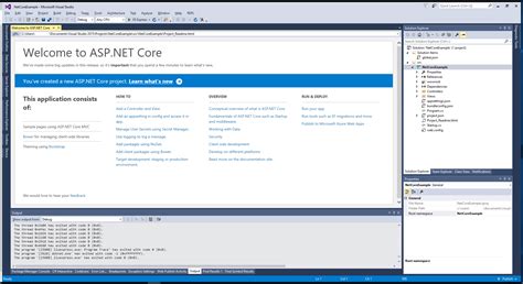 Publishing ASP NET Core