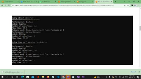 Solved You Are Required To Write A C Program That Creates Chegg