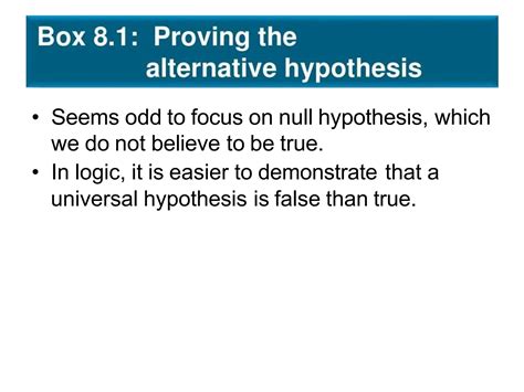 Chapter 18 Hypothesis Testing 1pptx