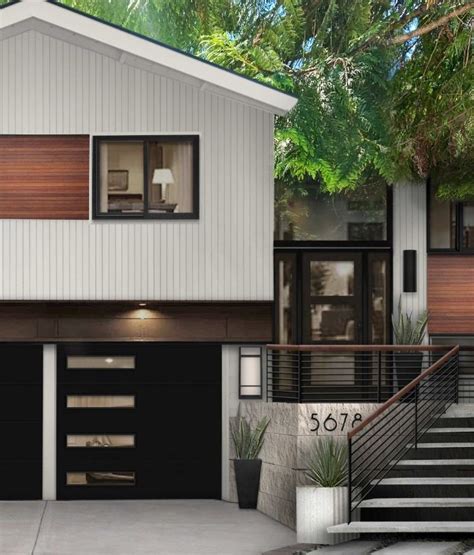 Updated Modern Split Level Brick Exterior House Split Level House