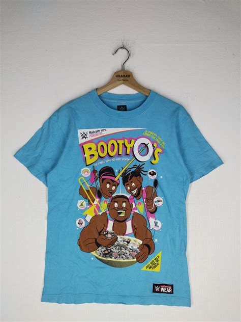 Movie Booty Os Cereal Wwe Authentic Wear Tee Grailed