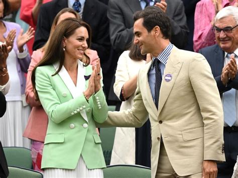 Roger Federer ‘breaks Royal Protocol With Kate Middleton
