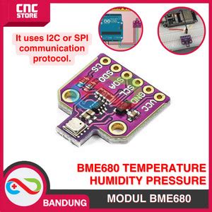 Jual MODUL BME TEMPERATURE HUMIDITY PRESSURE AIR QUALITY GAS SENSOR Kota Bandung CNC